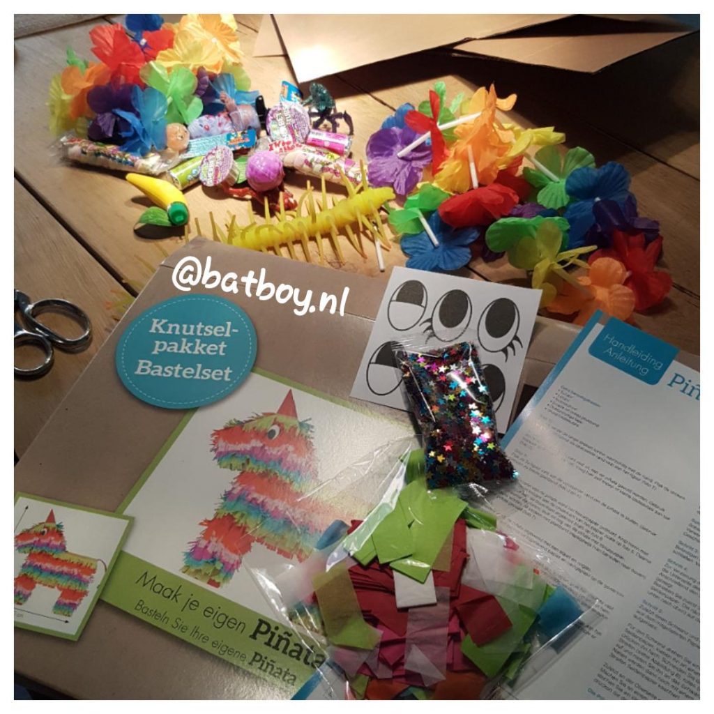 Piñata maken en vullen met snoep en cadeautjes | Batboy