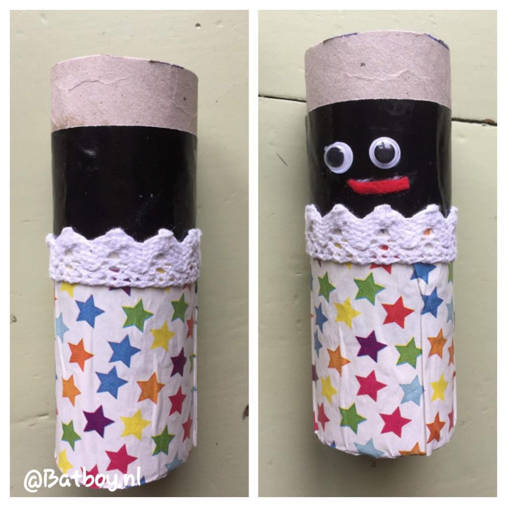 Acrobaat Pietjes maken van lege keukenrollen | Batboy